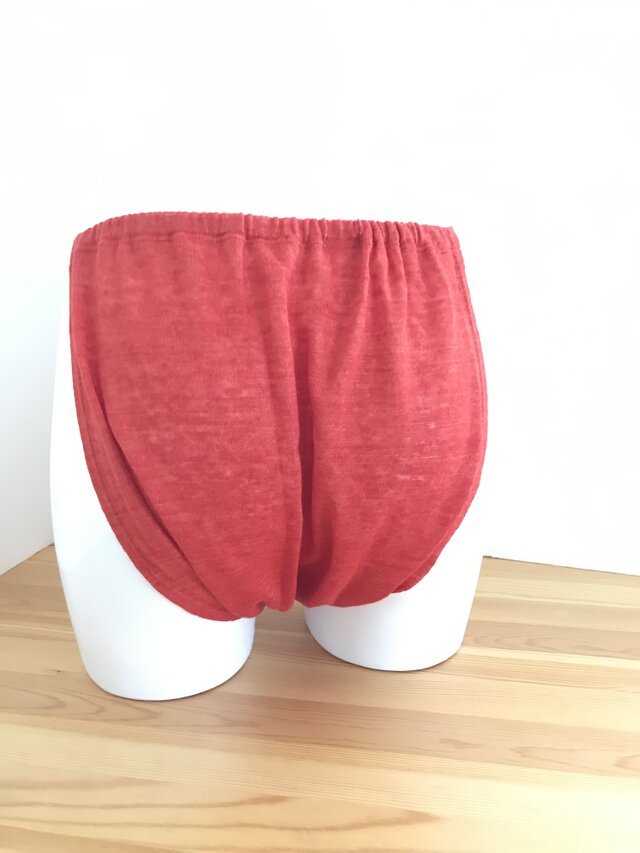 赤のpagne（ふんどしショーツ） | iichi 日々の暮らしを心地よくするハンドメイドやアンティークのマーケットプレイス