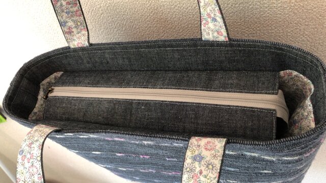 裂き織り 大人可愛いショルダートート | iichi 日々の暮らしを心地よくするハンドメイドやアンティークのマーケットプレイス