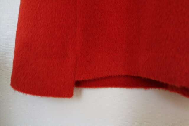 一枚限定★ウール100% 配色裏地付きワンピース★9 | iichi 日々の暮らしを心地よくするハンドメイドやアンティークのマーケットプレイス