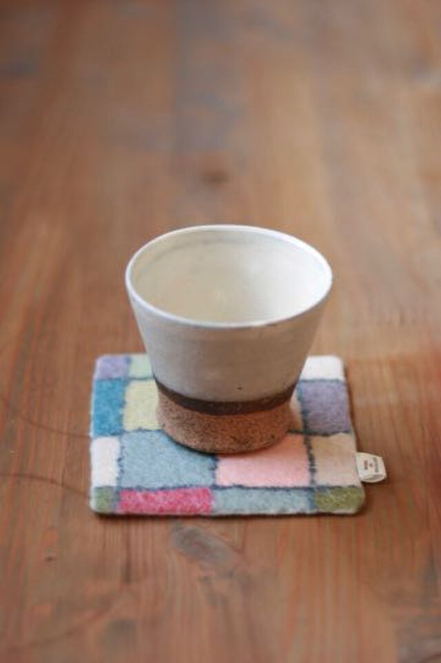 garden フェルトコースター1-③ | iichi 日々の暮らしを心地よくするハンドメイドやアンティークのマーケットプレイス