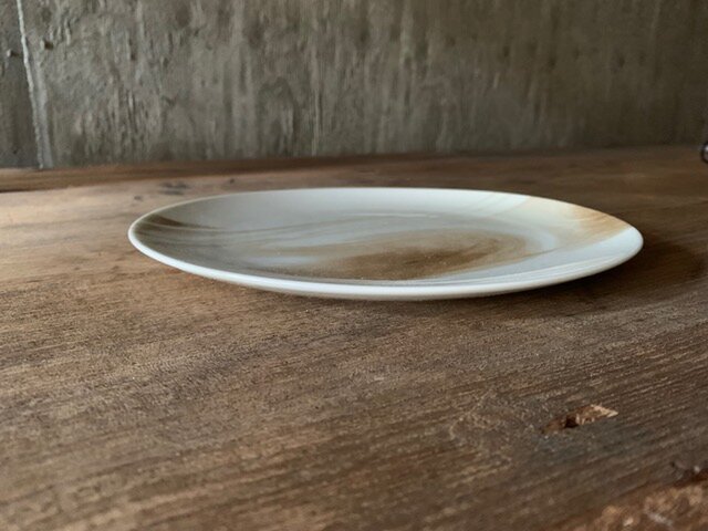 Orb オーブブラウンプレートM | iichi 日々の暮らしを心地よくするハンドメイドやアンティークのマーケットプレイス