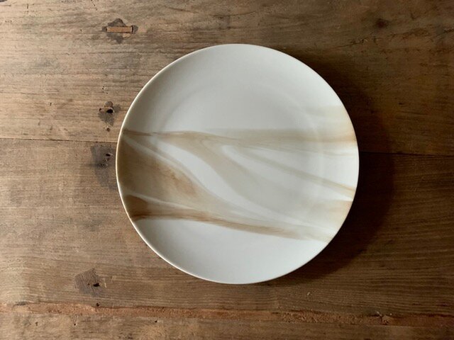 Orb オーブブラウンプレート L | iichi 日々の暮らしを心地よくするハンドメイドやアンティークのマーケットプレイス