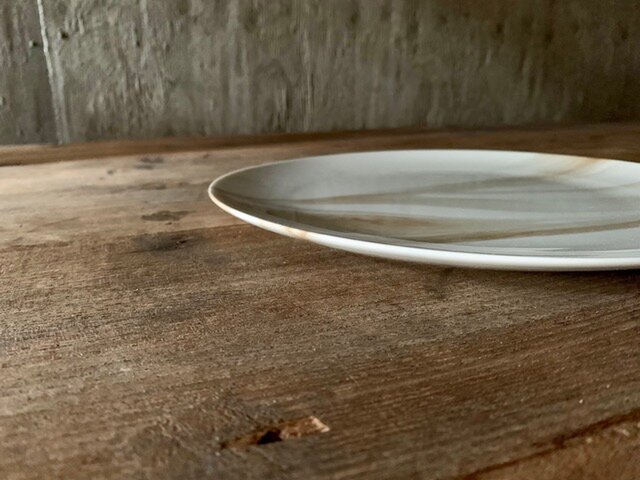 Orb オーブブラウンプレート L | iichi 日々の暮らしを心地よくするハンドメイドやアンティークのマーケットプレイス