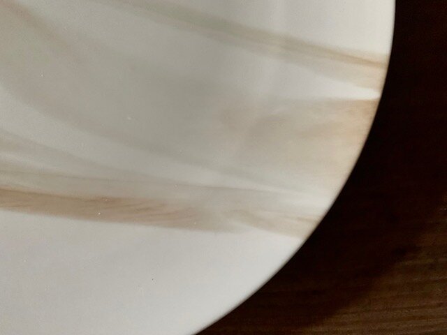 Orb オーブブラウンプレート L | iichi 日々の暮らしを心地よくするハンドメイドやアンティークのマーケットプレイス