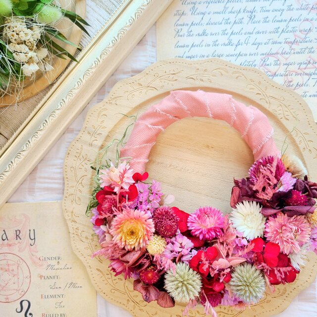 rp Lsize ナチュラルハーフリース アンティーク ボタニカル | iichi 日々の暮らしを心地よくするハンドメイドやアンティークのマーケットプレイス