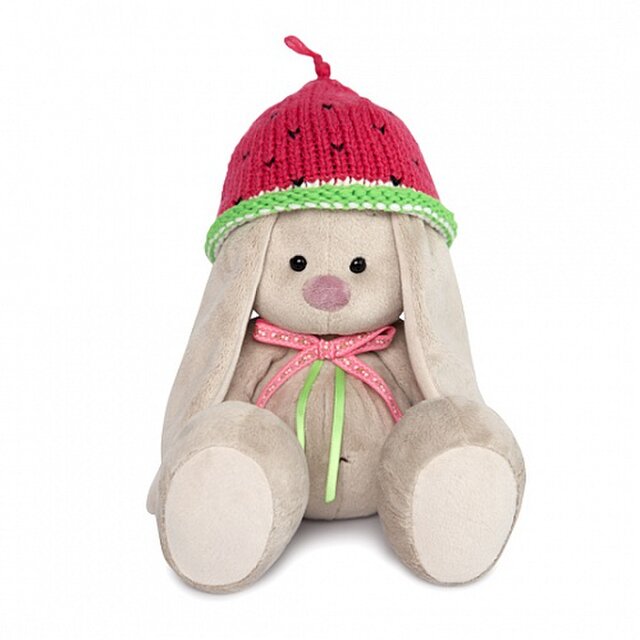 うさぎのMI 18cm スイカのニット帽 | iichi 日々の暮らしを心地よくするハンドメイドやアンティークのマーケットプレイス