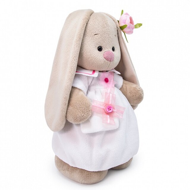 うさぎのMI 32cm ホワイトカラーのフラワードレス | iichi 日々の暮らしを心地よくするハンドメイドやアンティークのマーケットプレイス