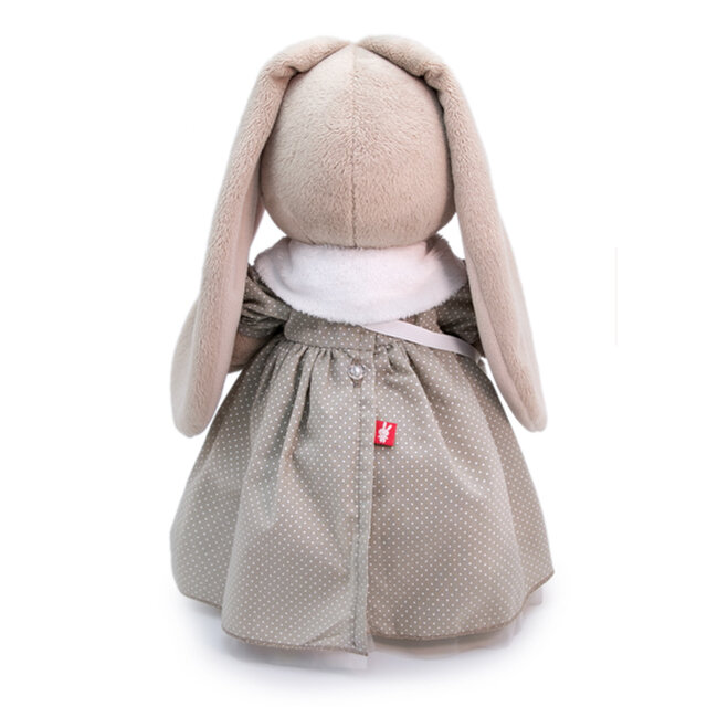 うさぎのMI 32cm “水玉ドレス with ふくろうバッグ" | iichi 日々の暮らしを心地よくするハンドメイドやアンティークのマーケットプレイス