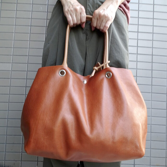 【期間限定】しんなりもっちり トート ボストン 天然革 兼用 ハンドメイド951 | iichi 日々の暮らしを心地よくするハンドメイドやアンティークのマーケットプレイス