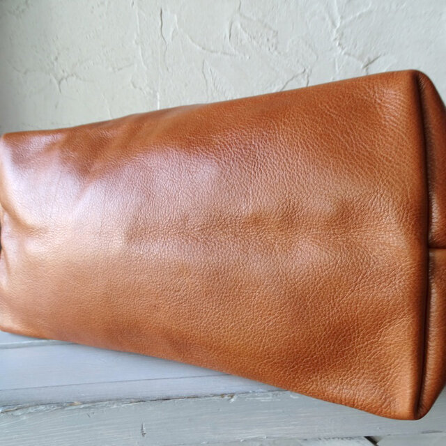 【期間限定】しんなりもっちり トート ボストン 天然革 兼用 ハンドメイド951 | iichi 日々の暮らしを心地よくするハンドメイドやアンティークのマーケットプレイス