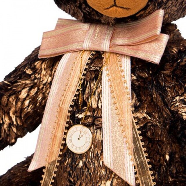 テディベア Bear Gold 34cm | iichi 日々の暮らしを心地よくするハンドメイドやアンティークのマーケットプレイス