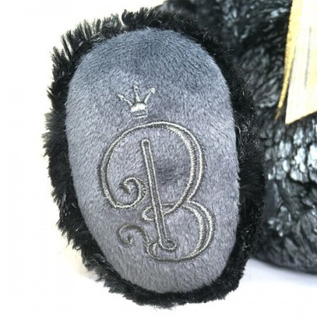 テディベア Bear Silver 34cm | iichi 日々の暮らしを心地よくするハンドメイドやアンティークのマーケットプレイス