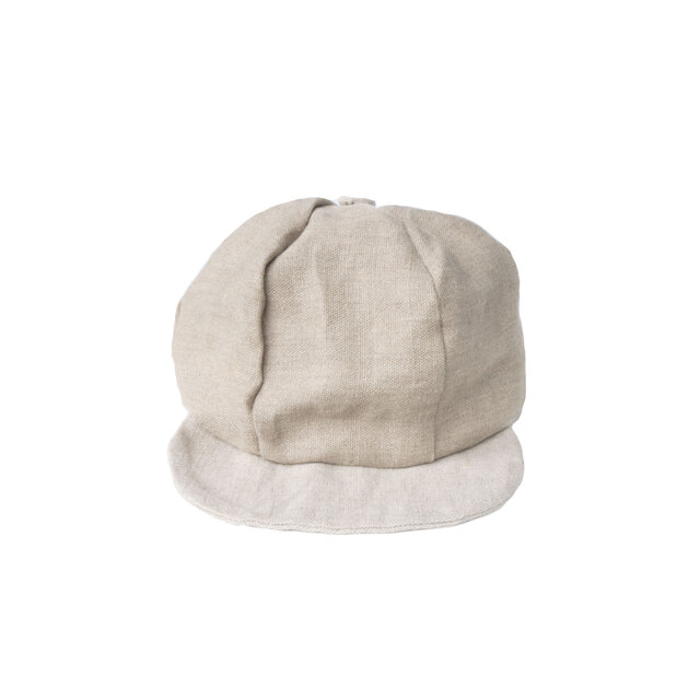 Reinhard Plank(レーナンドプランク)ベージュ、リネン、キャスケットハット from MZ archive | iichi 日々の暮らしを心地よくするハンドメイドやアンティークの ...