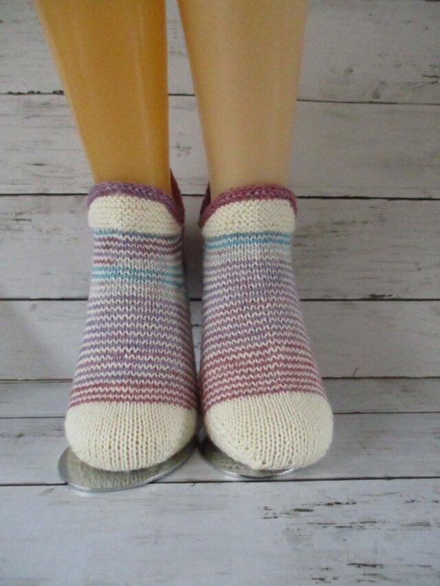 冷え取りソックス Opal Cotton 9844＆KFS 207 コットンホワイト | iichi 日々の暮らしを心地よくするハンドメイドやアンティークのマーケットプレイス