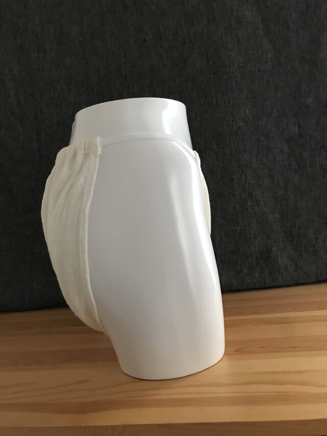 白のpagne（ふんどしショーツ） | iichi 日々の暮らしを心地よくするハンドメイドやアンティークのマーケットプレイス