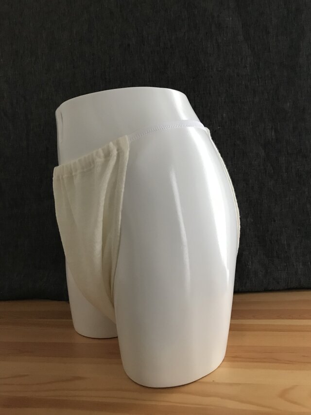 白のpagne（ふんどしショーツ） | iichi 日々の暮らしを心地よくするハンドメイドやアンティークのマーケットプレイス