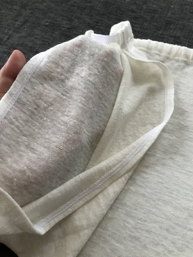 白のpagne（ふんどしショーツ） | iichi 日々の暮らしを心地よくするハンドメイドやアンティークのマーケットプレイス