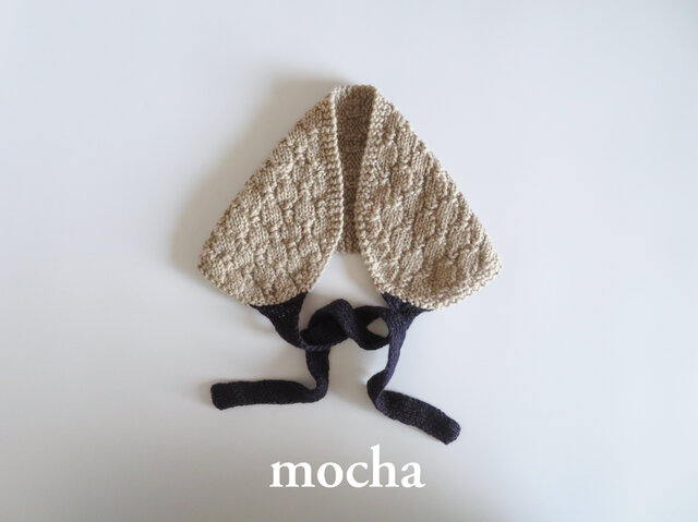 繭玉模様のバブーシュカ/mocha | iichi 日々の暮らしを心地よくするハンドメイドやアンティークのマーケットプレイス