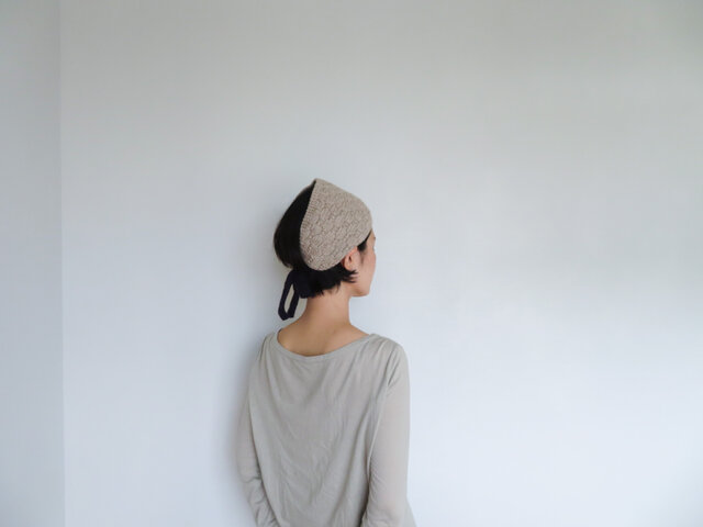 繭玉模様のバブーシュカ/mocha | iichi 日々の暮らしを心地よくするハンドメイドやアンティークのマーケットプレイス