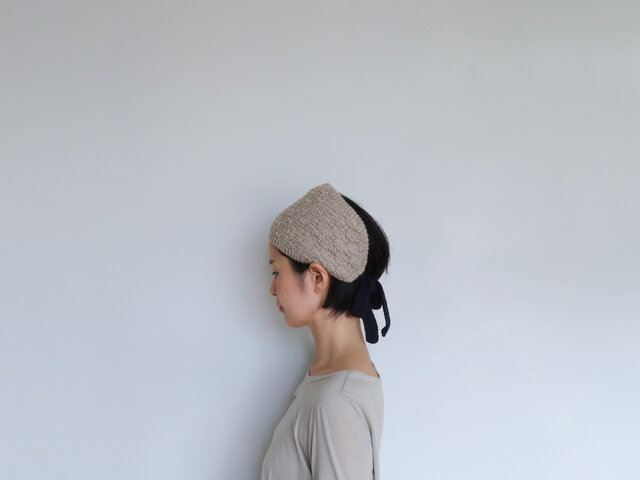 繭玉模様のバブーシュカ/mocha | iichi 日々の暮らしを心地よくするハンドメイドやアンティークのマーケットプレイス