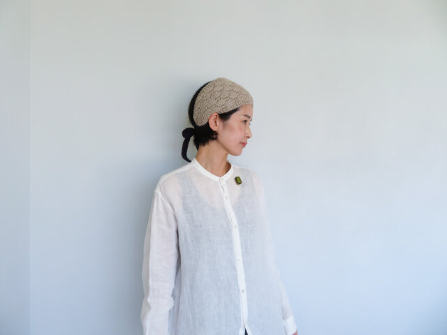 繭玉模様のバブーシュカ/mocha | iichi 日々の暮らしを心地よくするハンドメイドやアンティークのマーケットプレイス