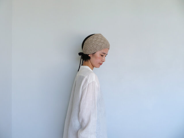 繭玉模様のバブーシュカ/mocha | iichi 日々の暮らしを心地よくするハンドメイドやアンティークのマーケットプレイス