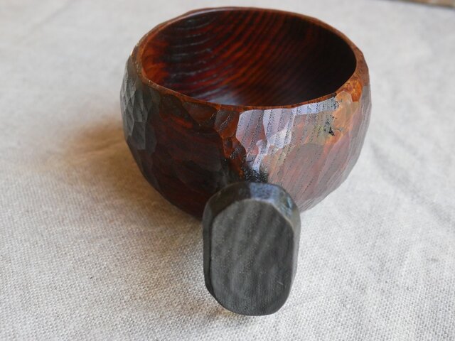 マグカップ（ククサ） #0367 | iichi 日々の暮らしを心地よくするハンドメイドやアンティークのマーケットプレイス
