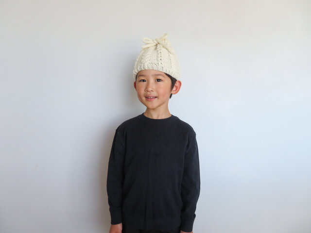 雪の日のこどものスヌード/fog | iichi 日々の暮らしを心地よくするハンドメイドやアンティークのマーケットプレイス