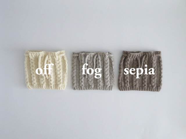 雪の日のこどものスヌード/fog | iichi 日々の暮らしを心地よくするハンドメイドやアンティークのマーケットプレイス