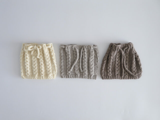 雪の日のこどものスヌード/fog | iichi 日々の暮らしを心地よくするハンドメイドやアンティークのマーケットプレイス