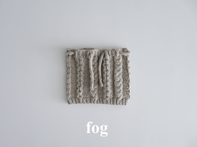 雪の日のこどものスヌード/fog | iichi 日々の暮らしを心地よくするハンドメイドやアンティークのマーケットプレイス