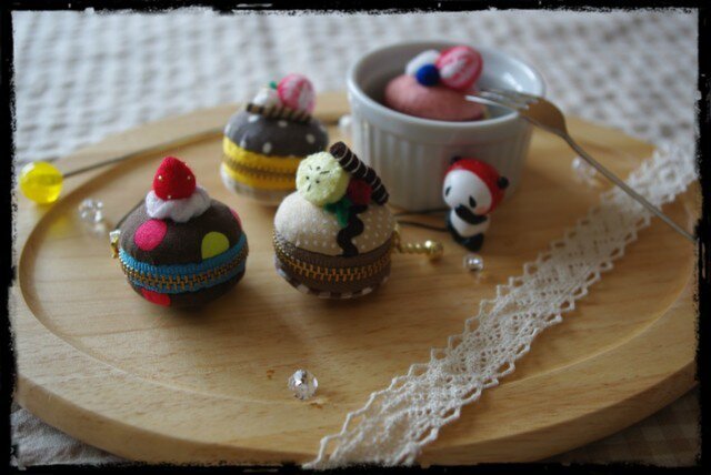 スイーツマカロンケース wb | iichi ハンドメイド・アンティーク・食品・ギフト・手作り