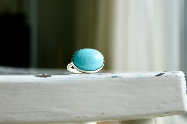 [amazonからのblue gift]ring | iichi 日々の暮らしを心地よくするハンドメイドやアンティークのマーケットプレイス
