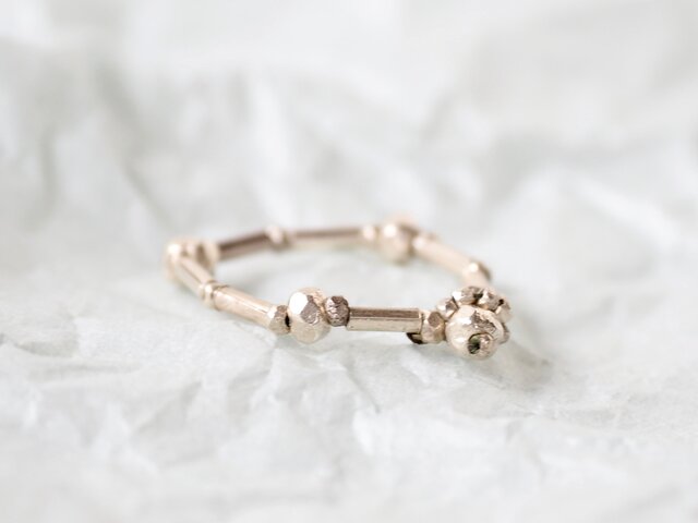 beads ring -silver- | iichi 日々の暮らしを心地よくするハンドメイドやアンティークのマーケットプレイス