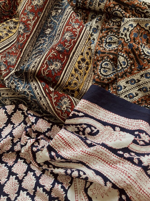 Jaipur ワイドパンツ | iichi 日々の暮らしを心地よくするハンドメイドやアンティークのマーケットプレイス