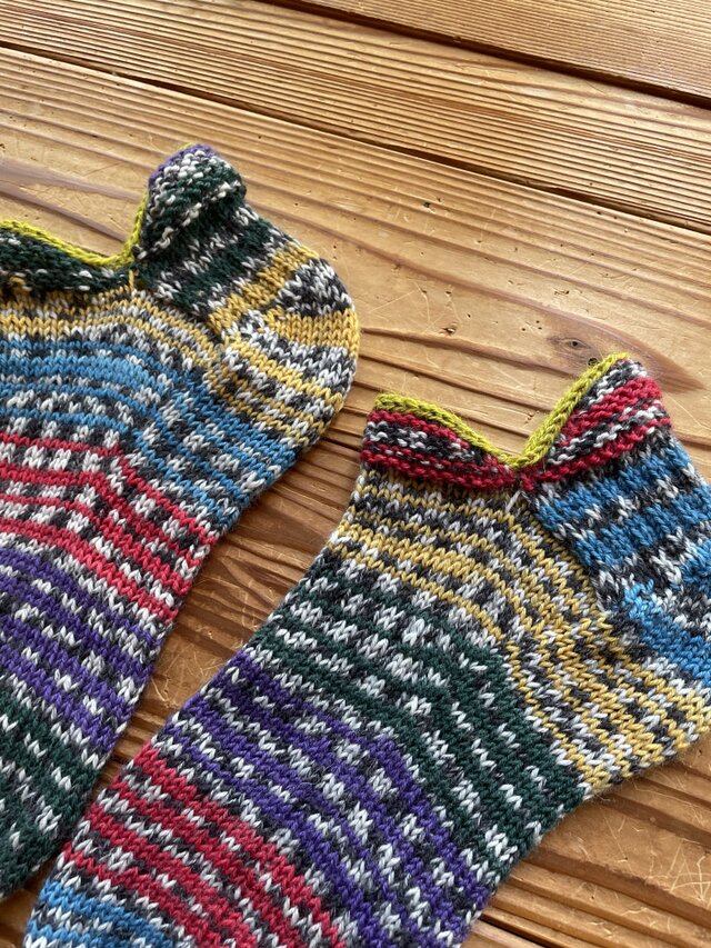 No.1280うつぼソックス168匹め | iichi 日々の暮らしを心地よくするハンドメイドやアンティークのマーケットプレイス