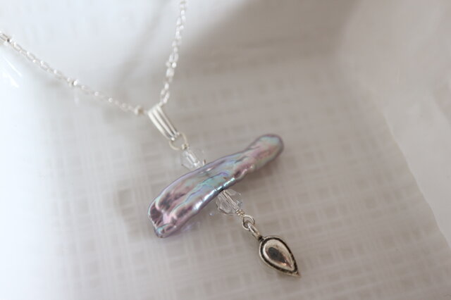 クロスネックレス sterling silver | iichi 日々の暮らしを心地よくするハンドメイドやアンティークのマーケットプレイス