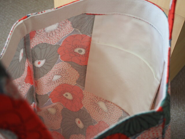 裏無し手提げ袋(オレンジ) 66 | iichi 日々の暮らしを心地よくするハンドメイドやアンティークのマーケットプレイス