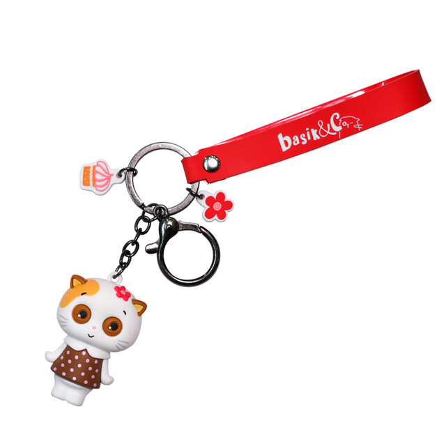 Li-li キーチェーン with cake | iichi 日々の暮らしを心地よくするハンドメイドやアンティークのマーケットプレイス