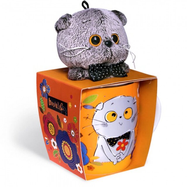 Basik バーシックのマスコット付きマグカップ | iichi 日々の暮らしを心地よくするハンドメイドやアンティークのマーケットプレイス