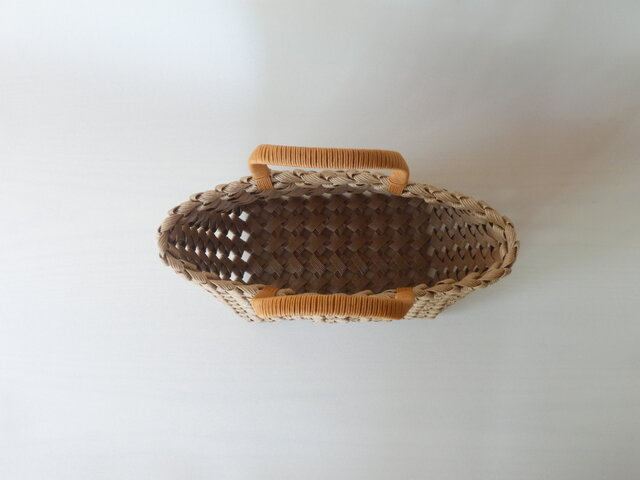 トート型 持ち運べる収納かご | iichi 日々の暮らしを心地よくするハンドメイドやアンティークのマーケットプレイス