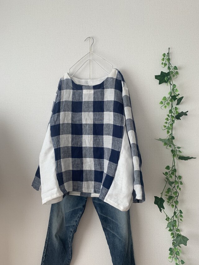 リネンTシャツM size | iichi 日々の暮らしを心地よくするハンドメイドやアンティークのマーケットプレイス