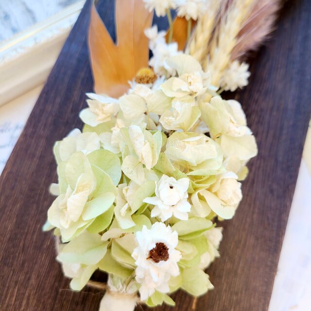 《smartlong》c ハナムギとテールリードのナチュラルスワッグ アンティーク ボタニカル | iichi 日々の暮らしを心地よくするハンドメイドやアンティークのマーケットプレイス