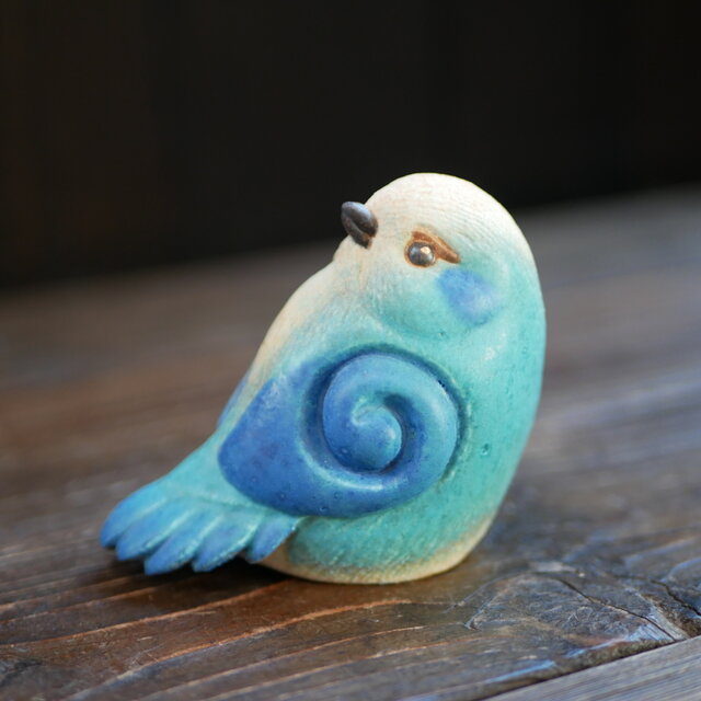 小さな青色のことり no.38 | iichi 日々の暮らしを心地よくするハンドメイドやアンティークのマーケットプレイス
