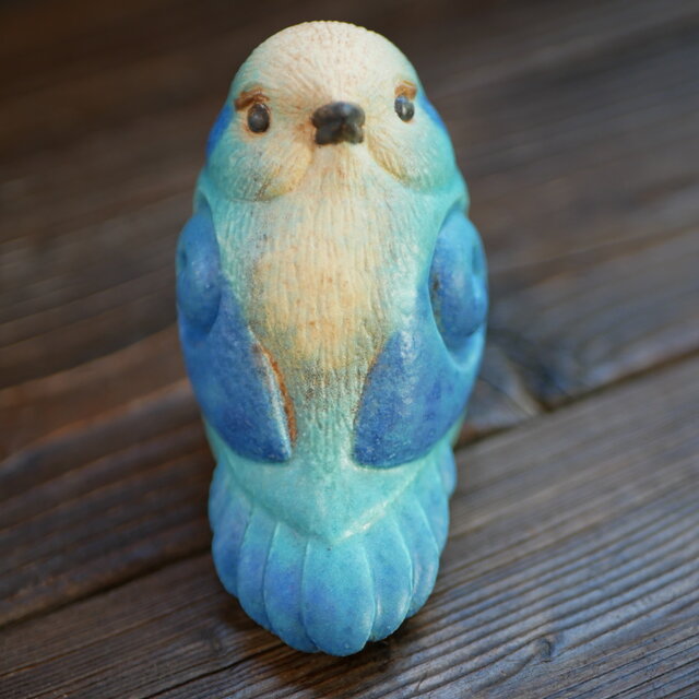 小さな青色のことり no.38 | iichi 日々の暮らしを心地よくするハンドメイドやアンティークのマーケットプレイス