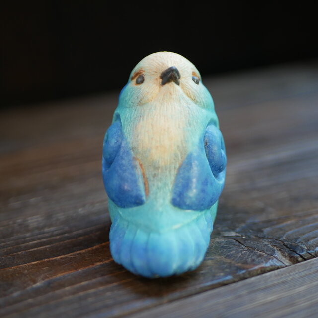 小さな青色のことり no.38 | iichi 日々の暮らしを心地よくするハンドメイドやアンティークのマーケットプレイス