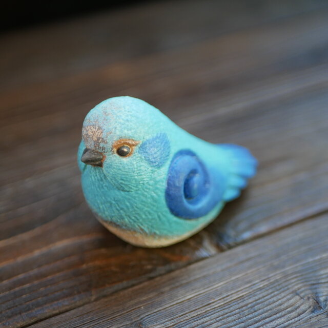 小さな青色のことり no.41 | iichi 日々の暮らしを心地よくするハンドメイドやアンティークのマーケットプレイス