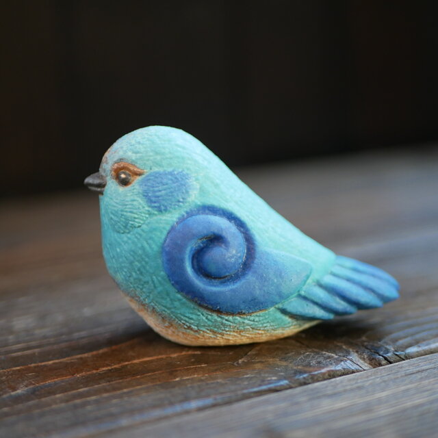 小さな青色のことり no.41 | iichi 日々の暮らしを心地よくするハンドメイドやアンティークのマーケットプレイス