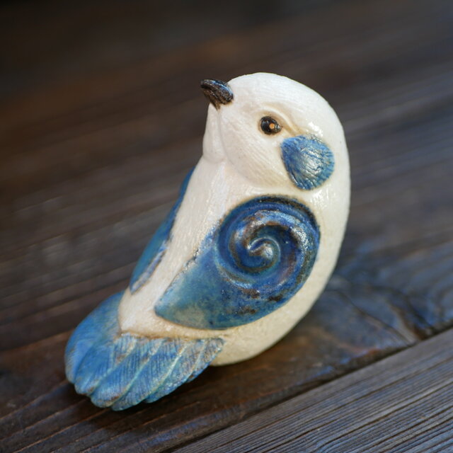 小さな青色のことり no.42 | iichi 日々の暮らしを心地よくするハンドメイドやアンティークのマーケットプレイス