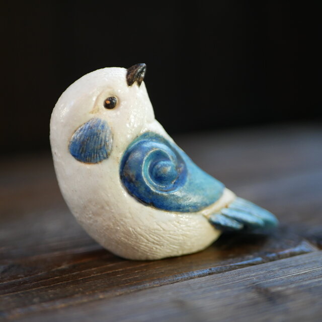 小さな青色のことり no.42 | iichi 日々の暮らしを心地よくするハンドメイドやアンティークのマーケットプレイス